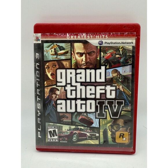 Sony | Video Games & Consoles | Grand Theft Auto Iv Playstation 3 Ps3 ...